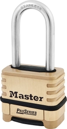 Master Lock 1175LHSS ProSeries Set Your Own Combination Lock, 2-1/4 in ...